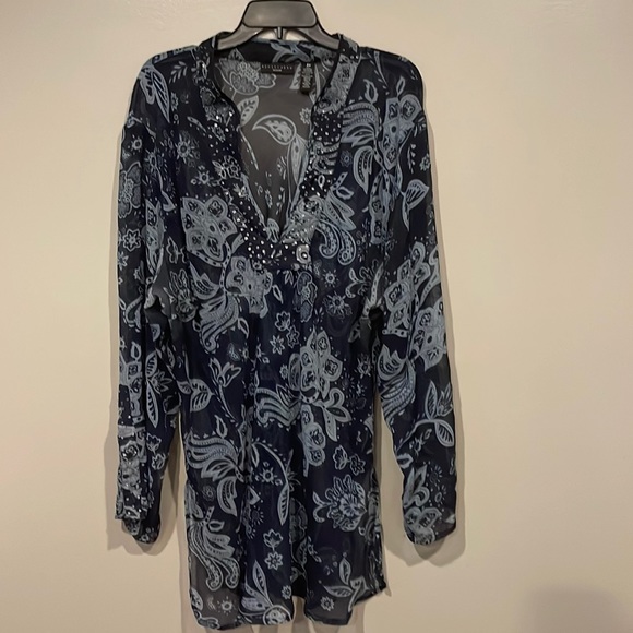 Apostrophe | Tops | Apostrophe 3x Sheer Blouse | Poshmark
